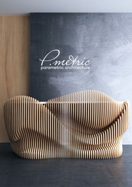 Reception Desk OR - 01 - Parametric Office Furniture